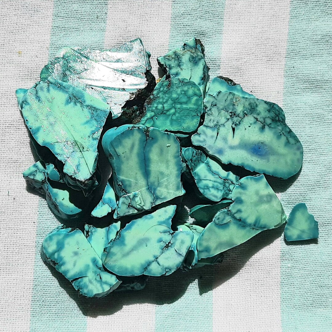 Natural Green Color Dyed Howlite Rough Gemstone,howlite Raw Material ...