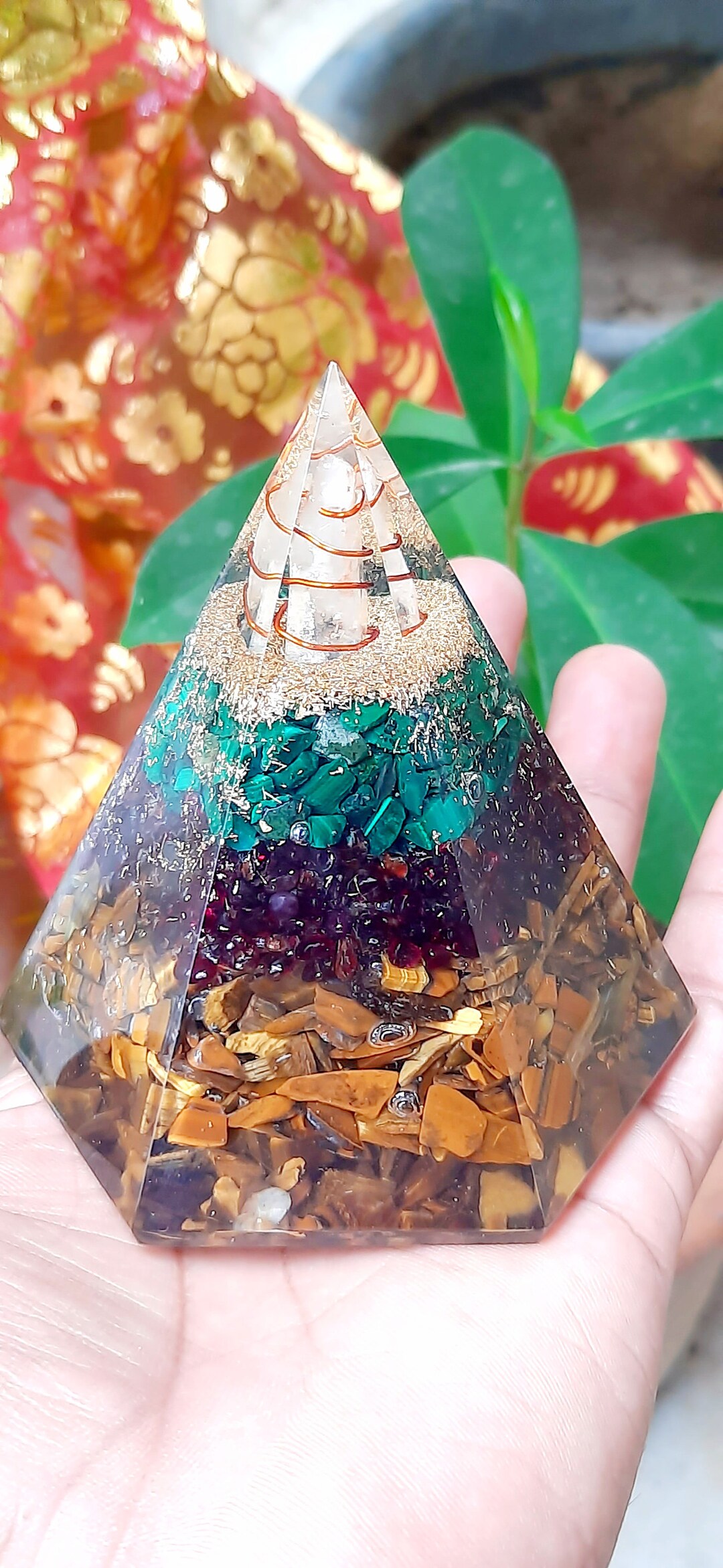 Wealth Orgone Pyramid,orgone Pyramid,wealth Pyramid,vastu,money ...