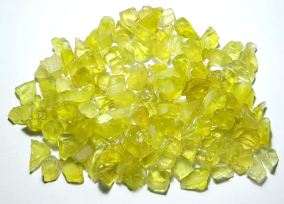 Lemon Quartz Rough Gemstonelemon Quartz Specimensaaa Quality - Etsy