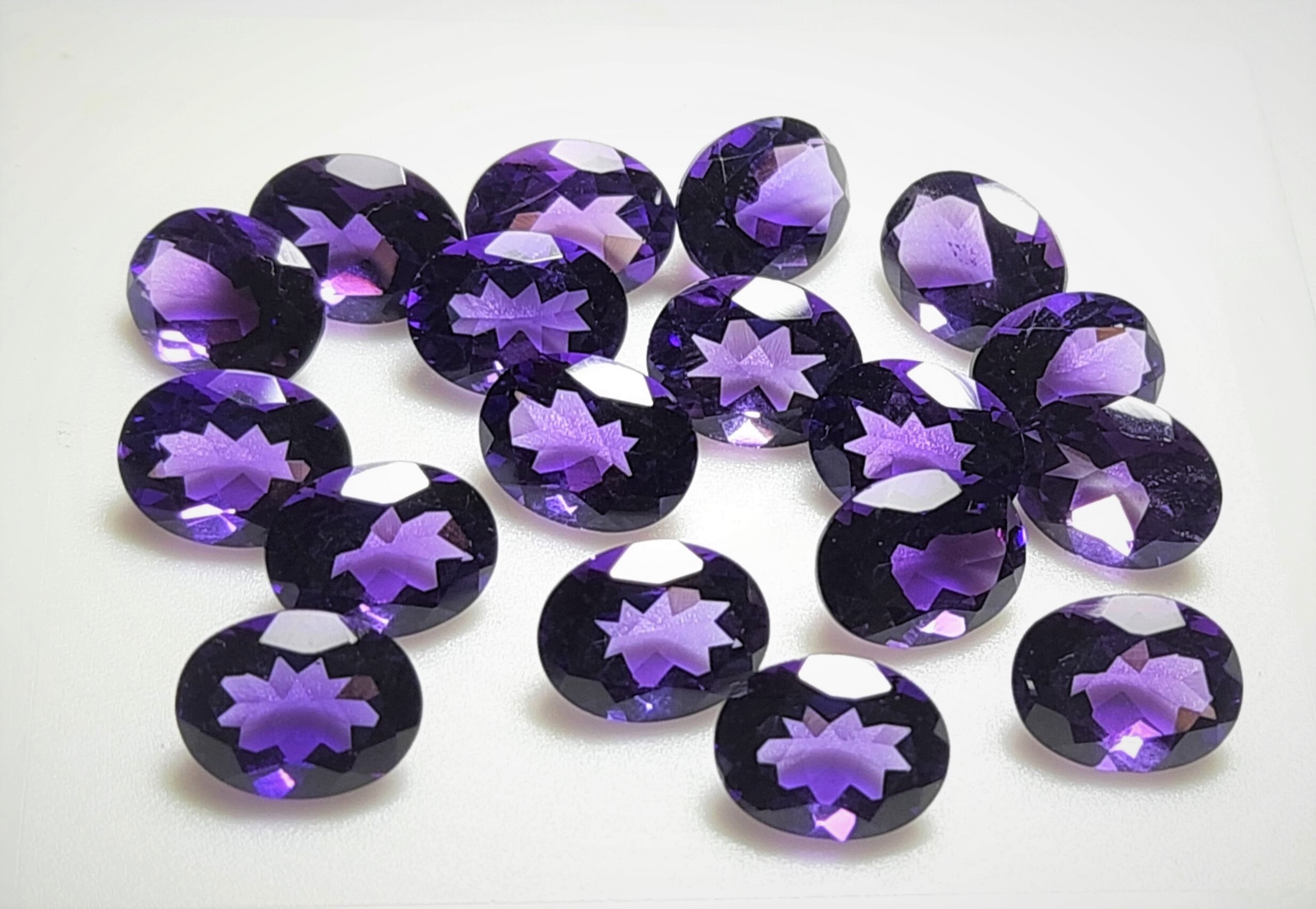 AAA Quality Aferican Amethyst Oval Shape Faceted - Etsy