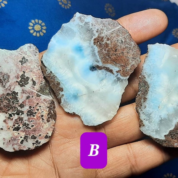 Rough Larimar - Etsy