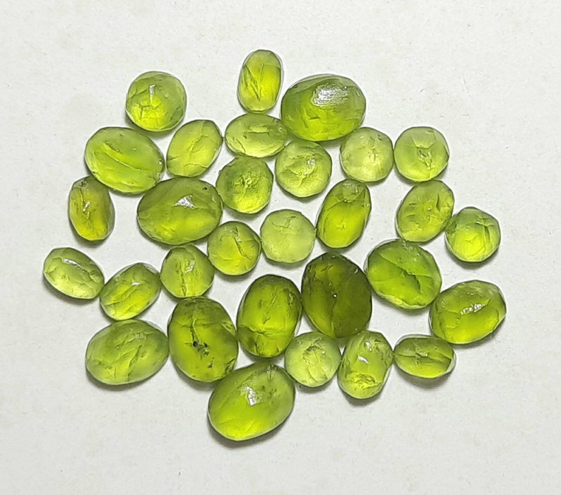 Natural Peridot Mix Size and Shape Unpolished Rough - Etsy