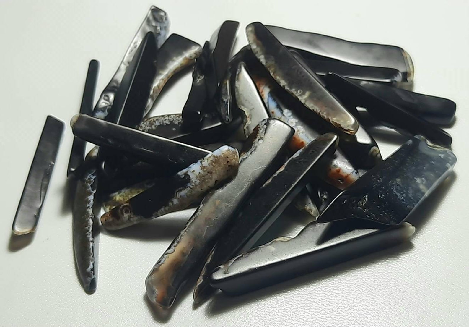 Black Banded Onyx Rough Gemstoneblack Banded Onyx | Etsy