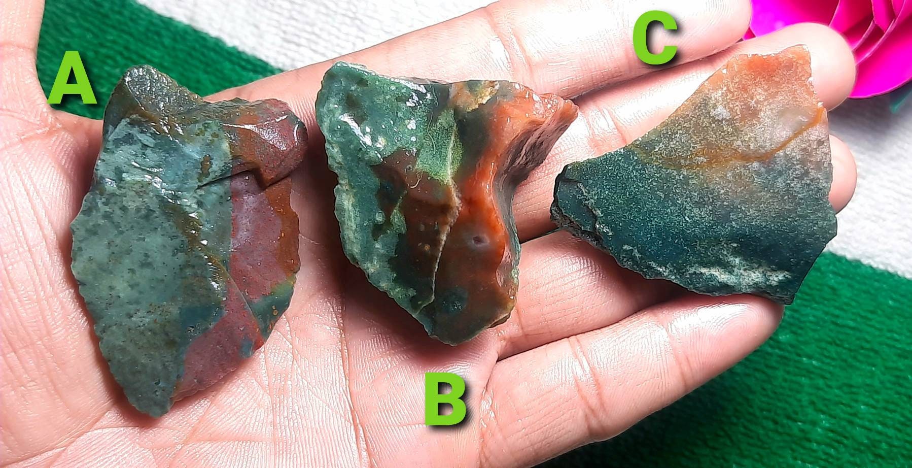 Moss Agate Rough Natural StonesMoss Agate Raw Stones Moss | Etsy