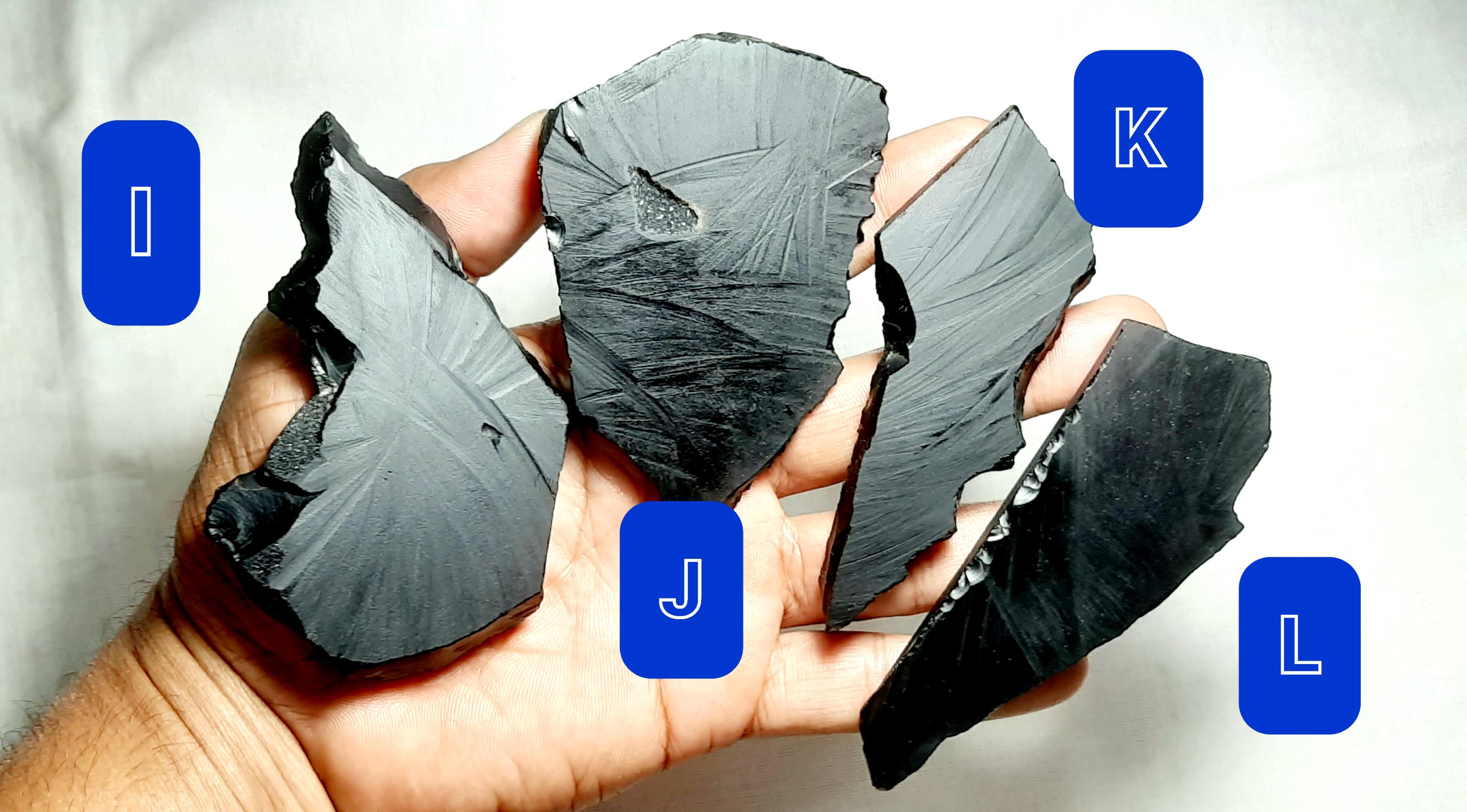 Black Onyx Rough Gemstone:dyed Onyx Slice,unpolished Onyx Rock,raw ...