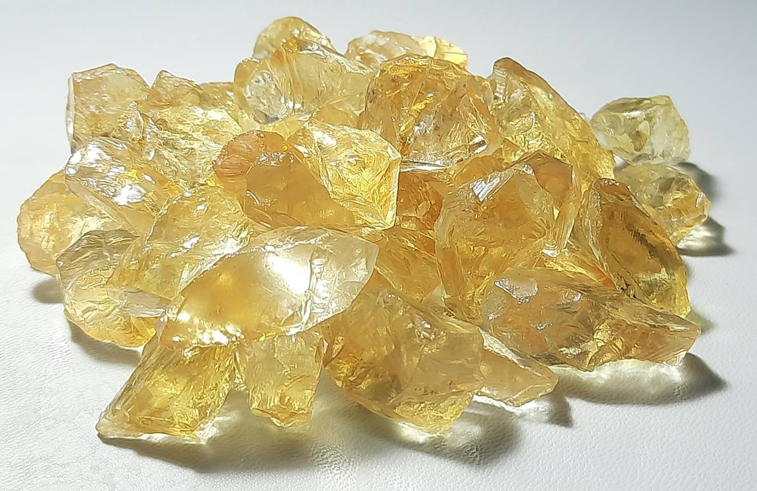 Citrine Quartz Rough Gemstone:citrine Specimens,slab for Jewelry,chakra ...