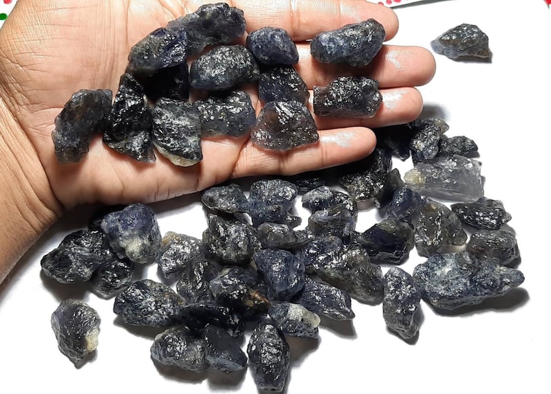 Pierre précieuse brute diolite naturelle matière première - Etsy France