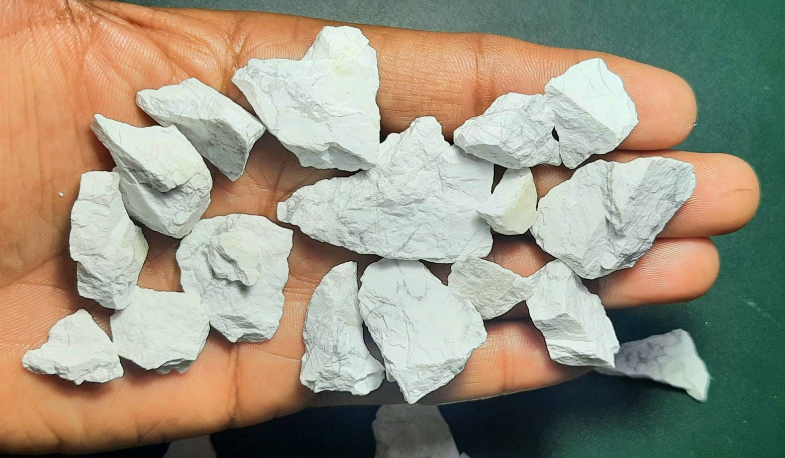 White Howlite Rough Stone White Howlite Rough Rocks White - Etsy