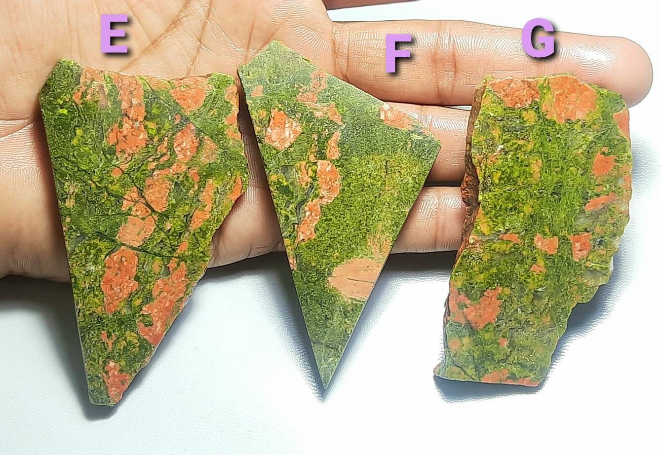 Natural Unakite Jasper Unpolished Rough Gemstoneunakite - Etsy Canada