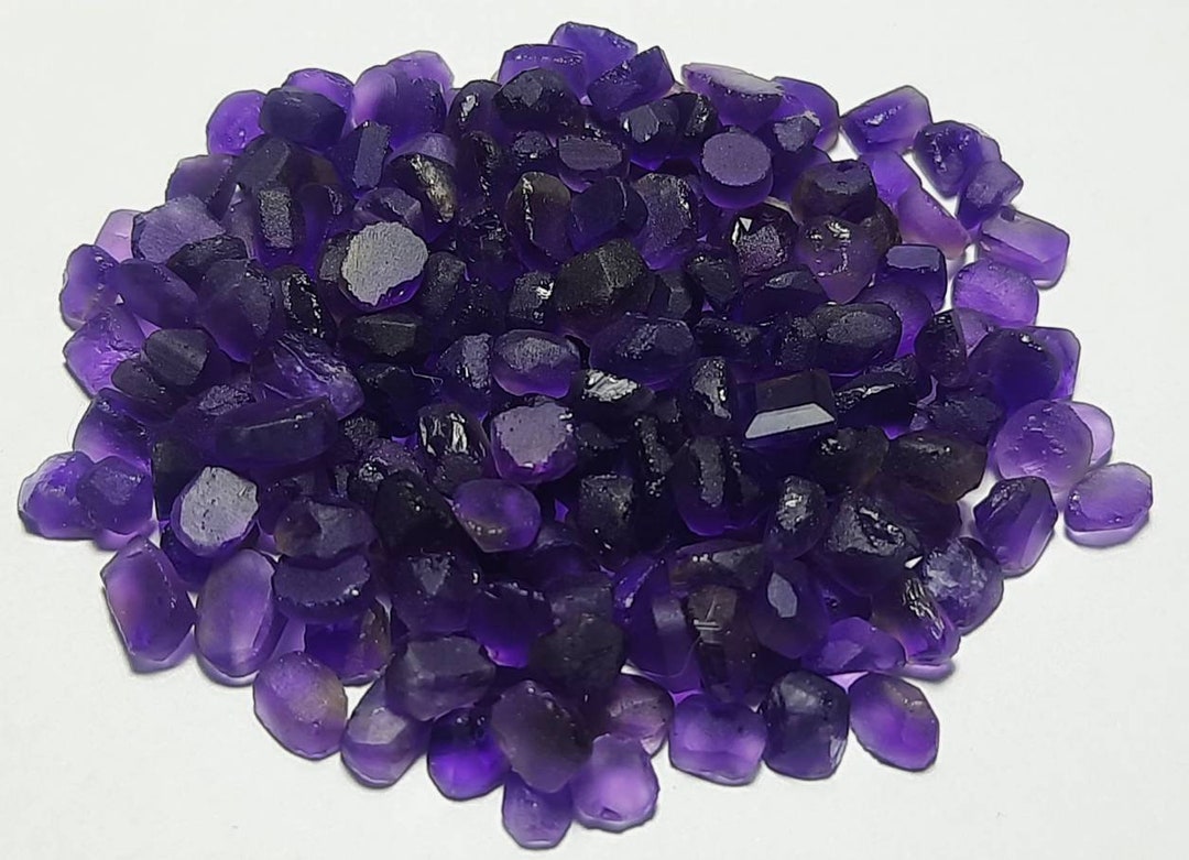 Natural African Amethyst Unpolished Rough Stone,amethyst Specimens,raw ...