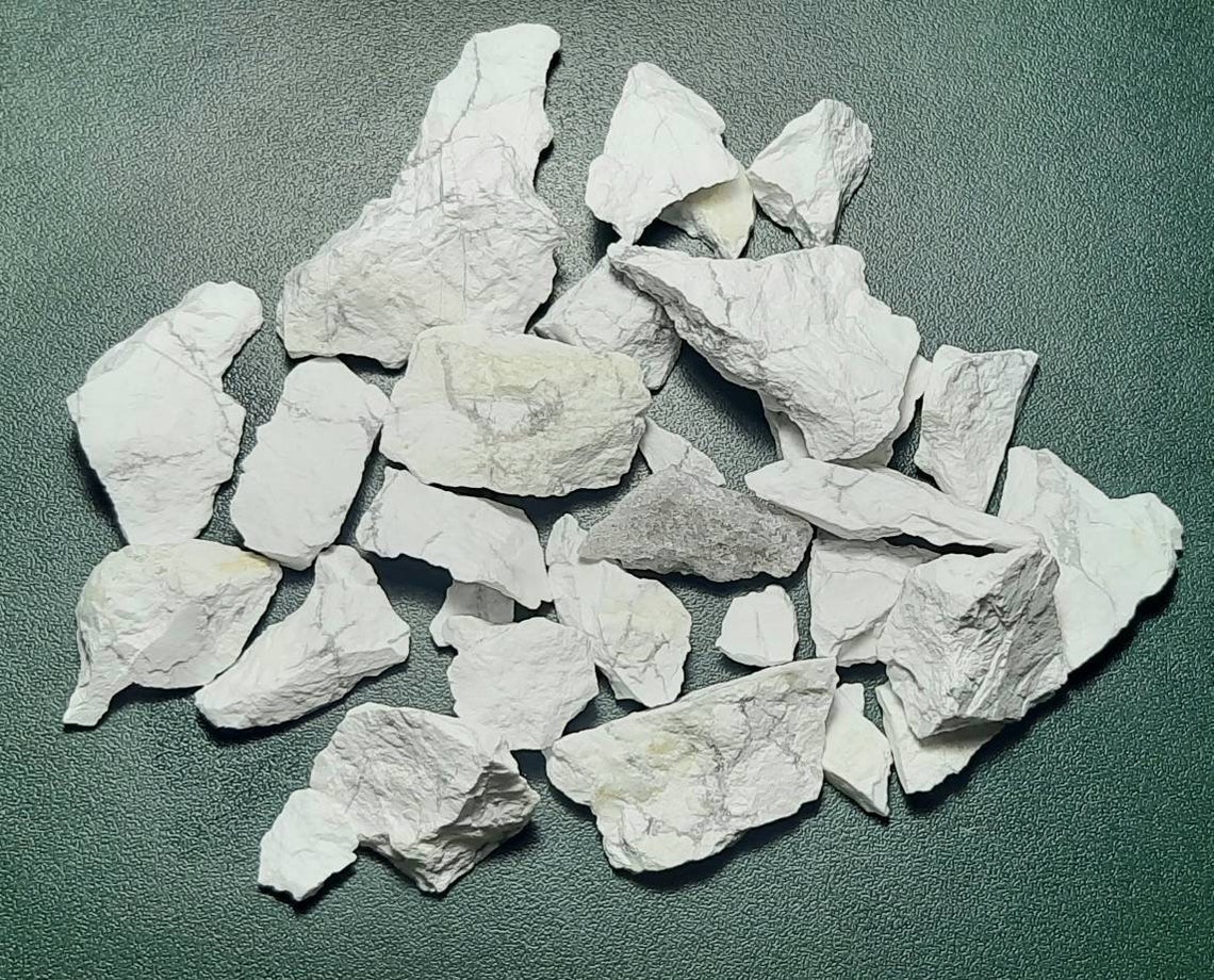 White Howlite Rough Stone White Howlite Rough Rocks White - Etsy