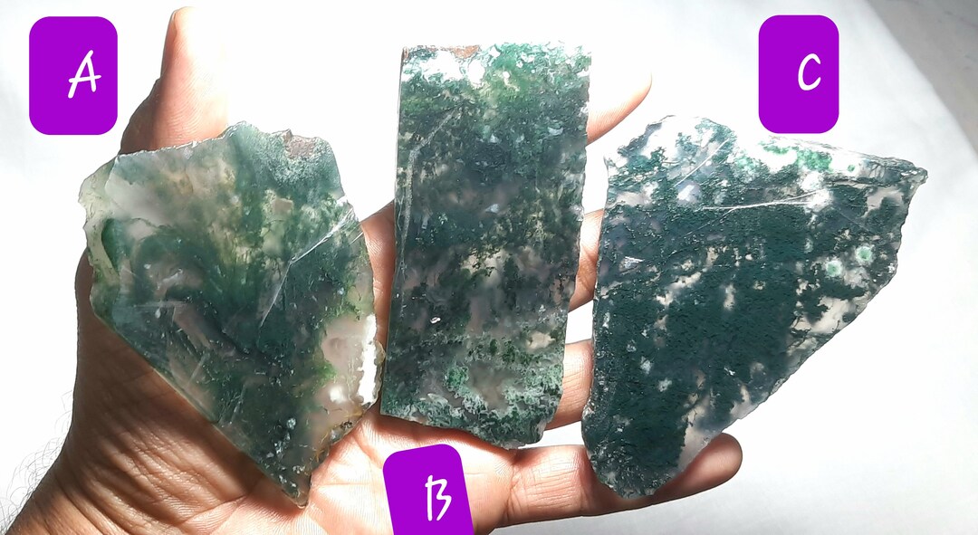 Moss Agate Green Jasper,raw Jasper Crystal Green Rough, Raw Crystal Rough Stone,moss Agate ...