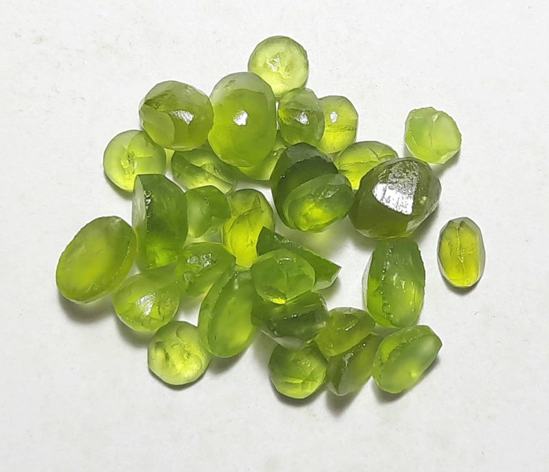 Natural Peridot Mix Size and Shape Unpolished Rough - Etsy