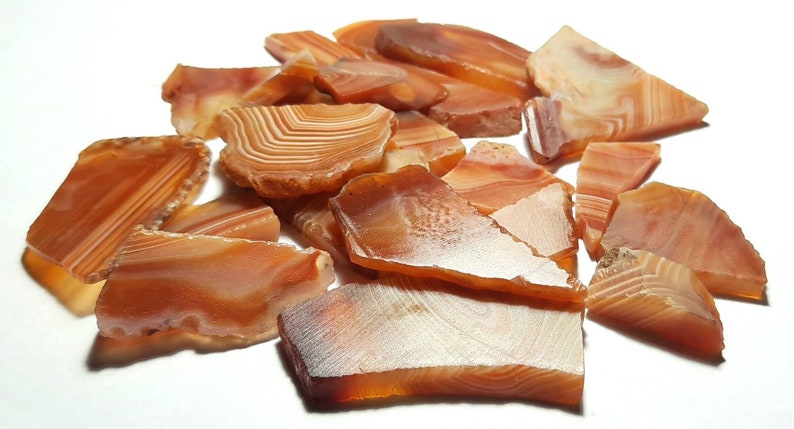 Red Banded Onyx Rough Gemstonered Banded Onyx Specimensred - Etsy