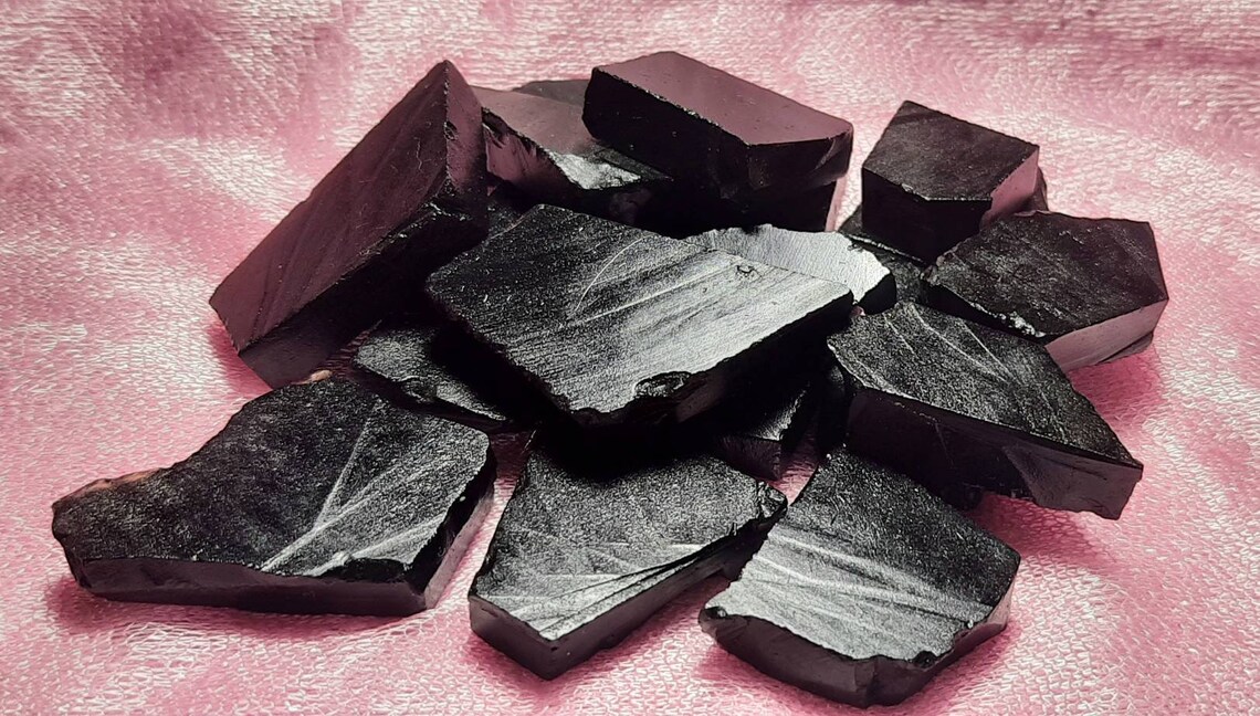 Natural Black Onyx rough GemstoneBlack onyx SpecimensBlack | Etsy