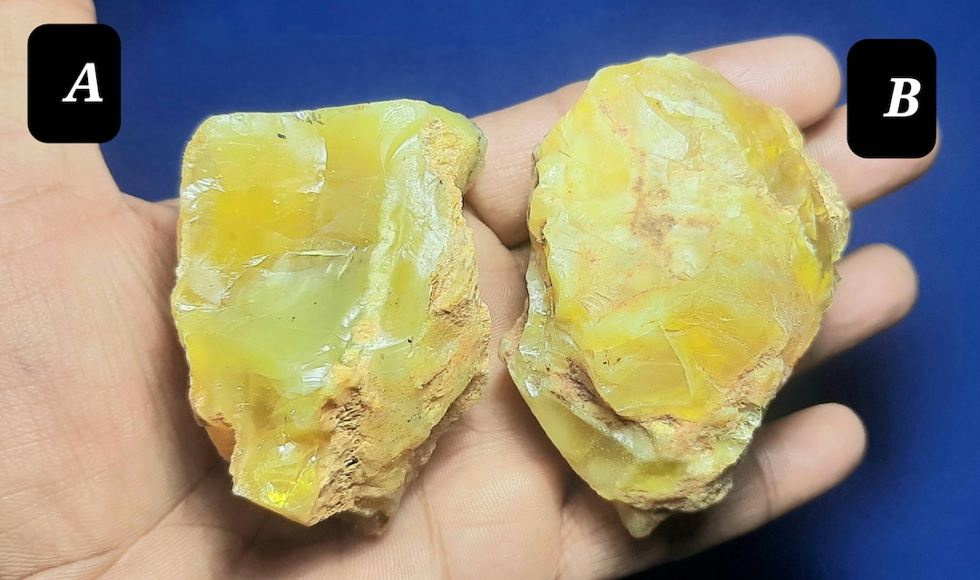 Natural Yellow Opal Raw,yellow Opal Rough,yellow Opal Raw Slice,yellow ...