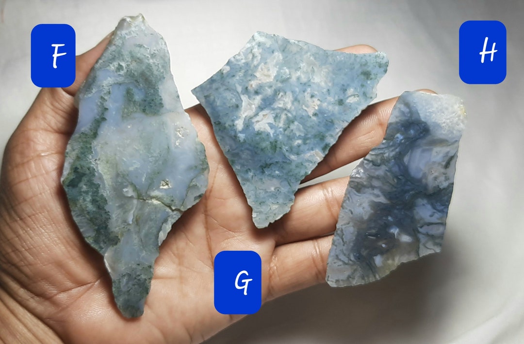 Moss Agate Green Jasper,raw Jasper Crystal Green Rough,raw Crystal ...