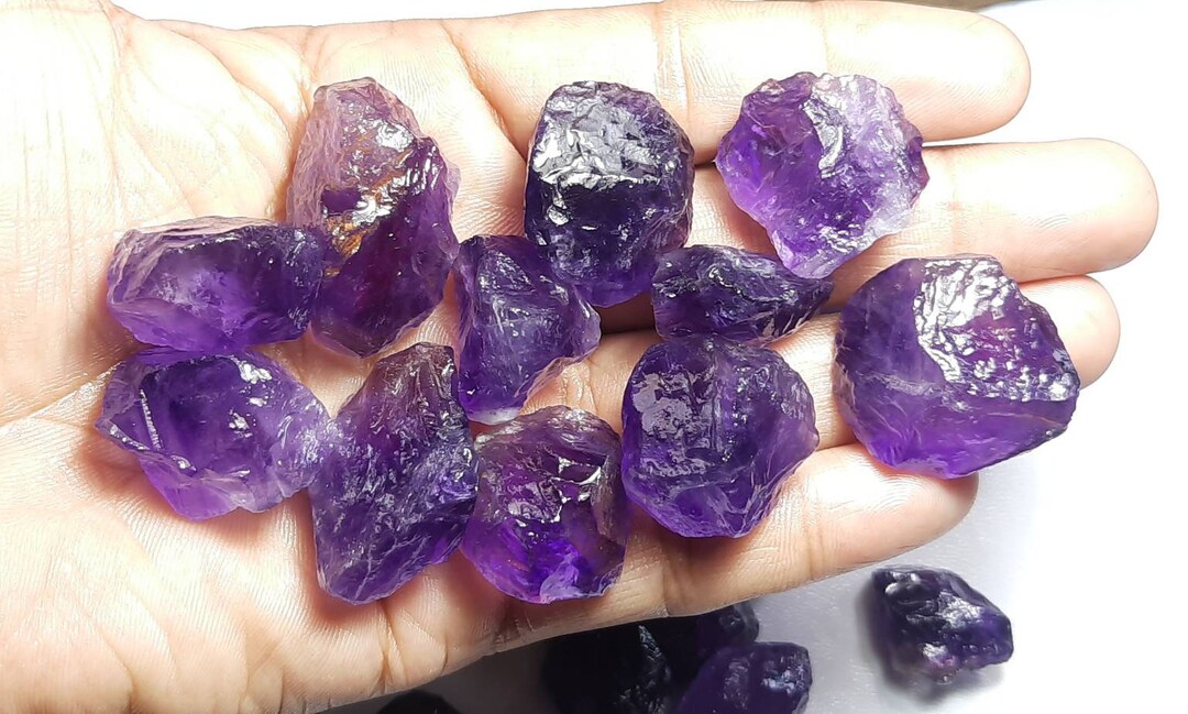 Natural African Amethyst Rough Gemstone,amethyst Specimens,aaa Quality ...