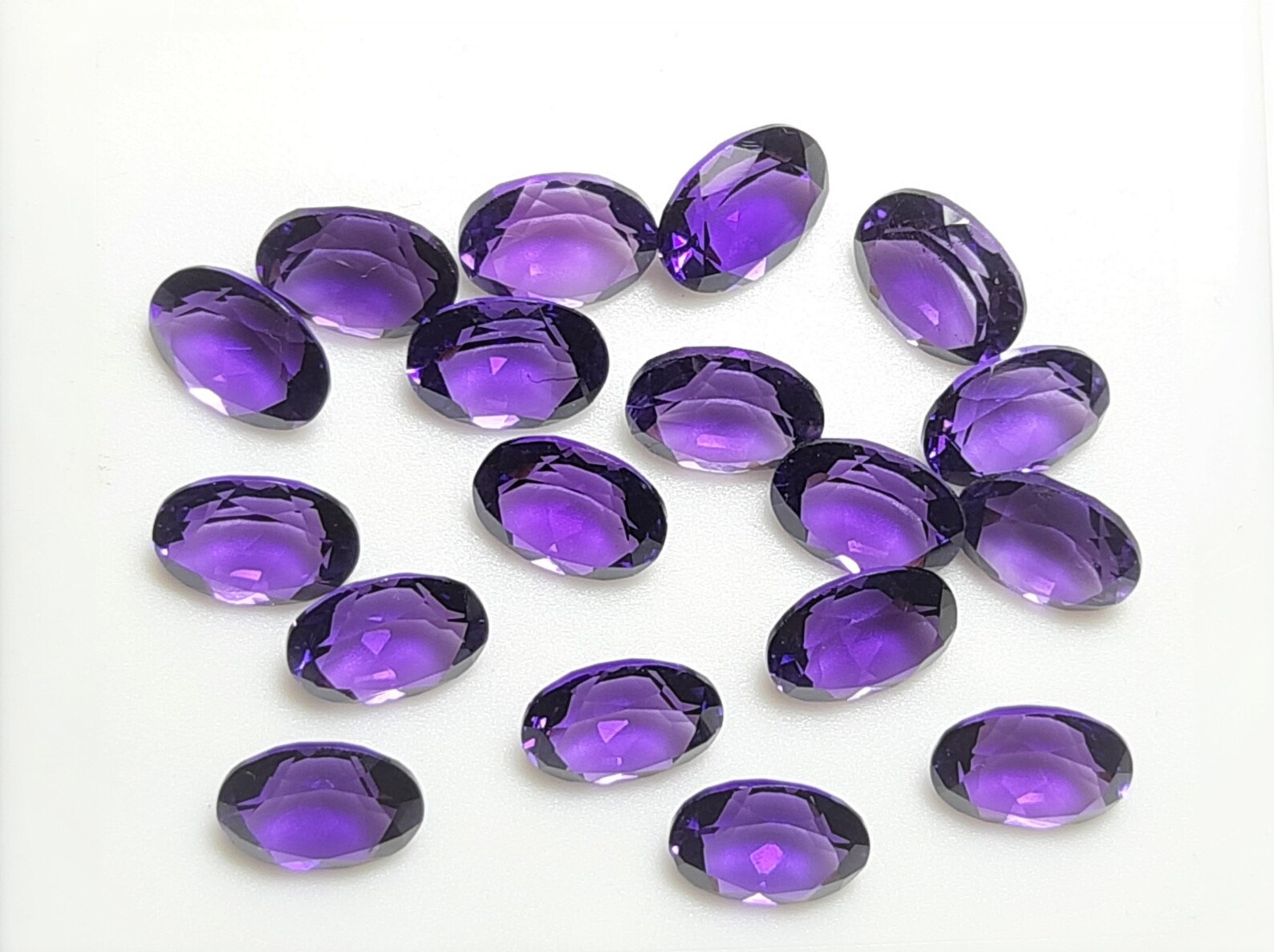 AAA Quality Aferican Amethyst Oval Shape Faceted - Etsy
