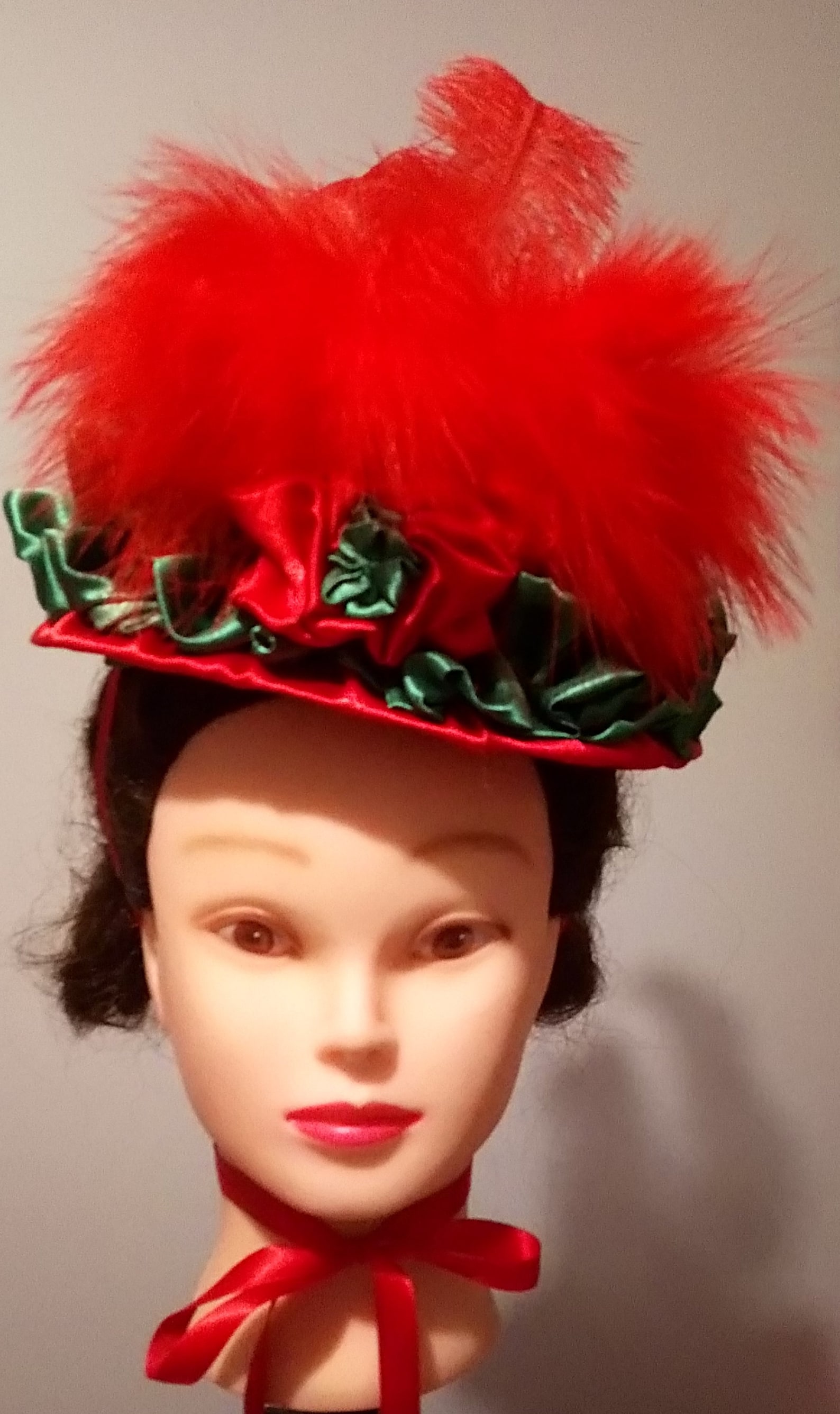 Victorian Christmas Hat - Soline - Etsy