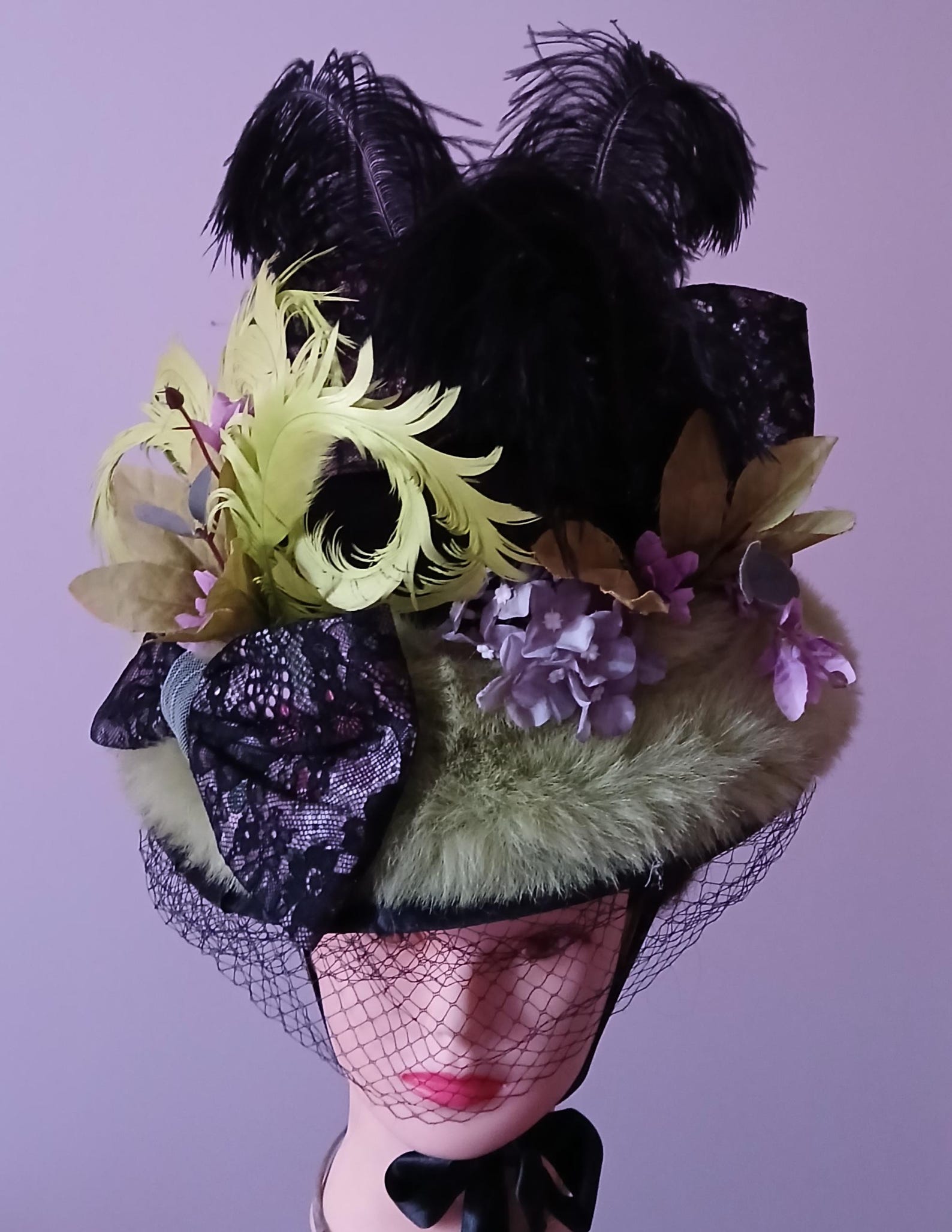 Victorian Hat Délina - Etsy
