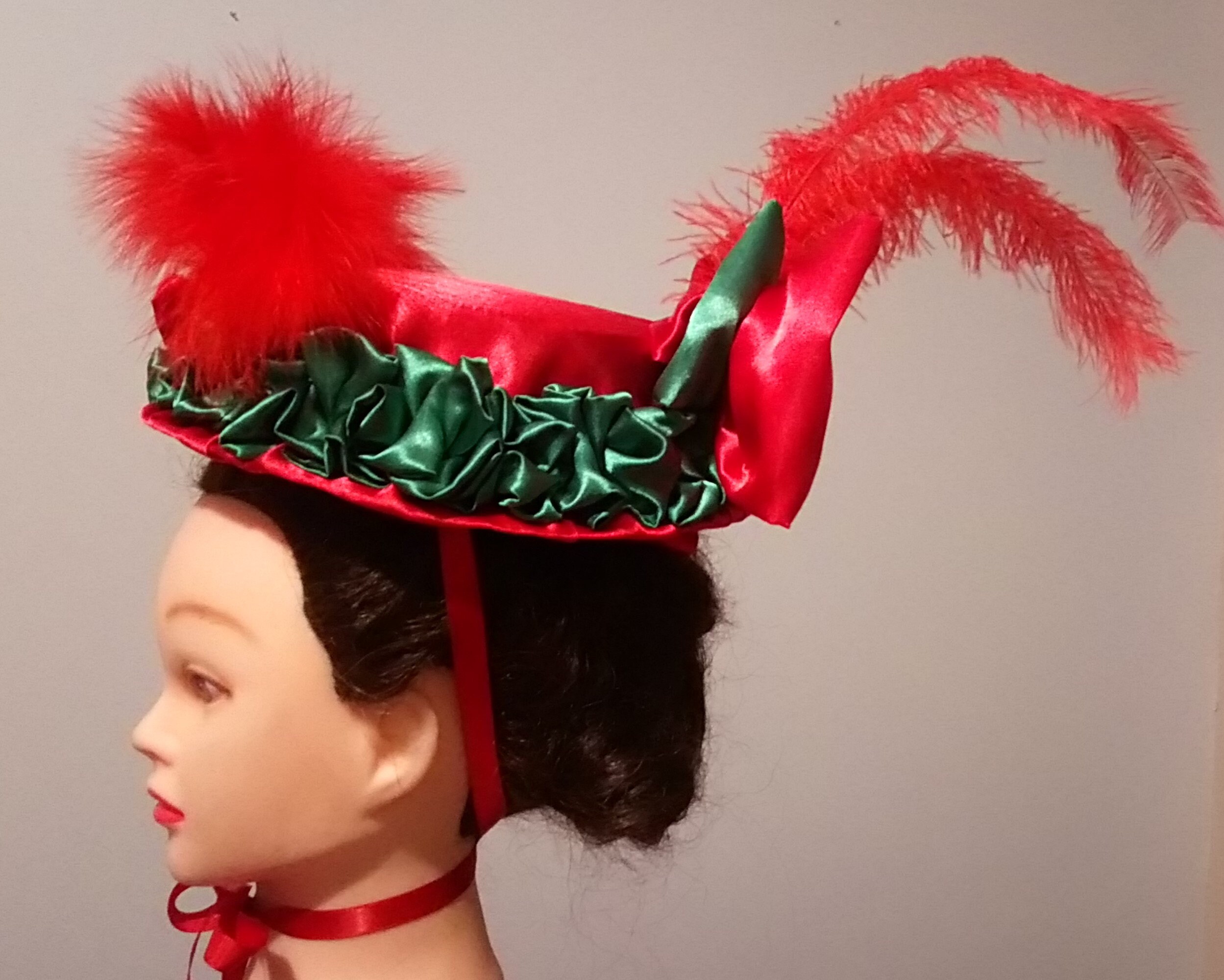 Victorian Christmas Hat - Soline - Etsy