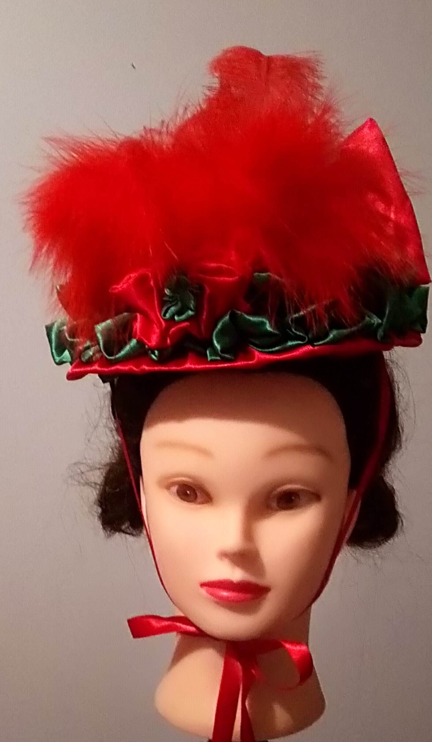Victorian Christmas Hat - Soline - Etsy