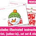 PRINTABLE Snowman Christmas Crowns, Make Your Own Christmas Party Hats ...