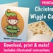 PRINTABLE Christmas Party Hats, Includes Full Colour & Colour-in ...