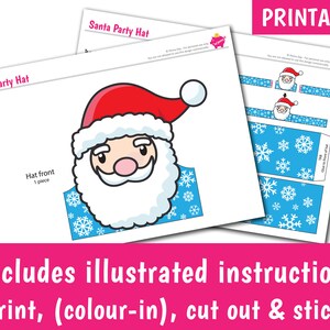 PRINTABLE Christmas Crowns, Make Your Own Christmas Party Hats ...