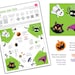 Halloween Joke Tellers (halloween Cootie Catcher, Fortune Teller ...