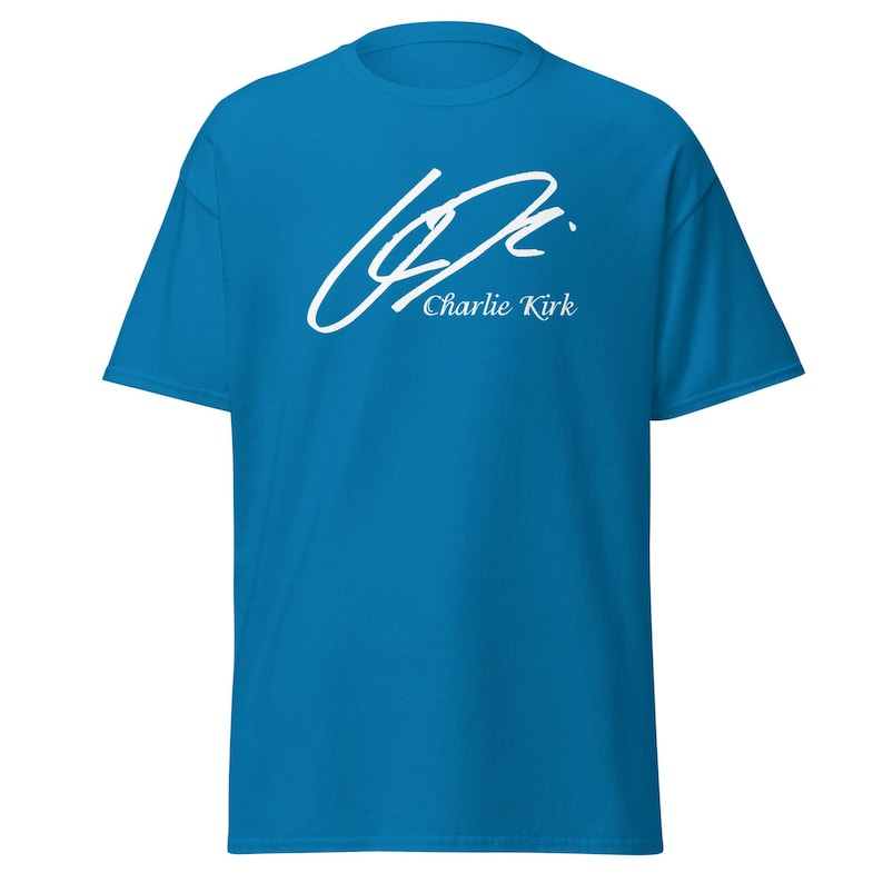 Charlie Kirk Signature T3 - Etsy