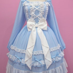 Custom Size and Colors- Sweet Classic Gothic Lolita Fashion Princess ...