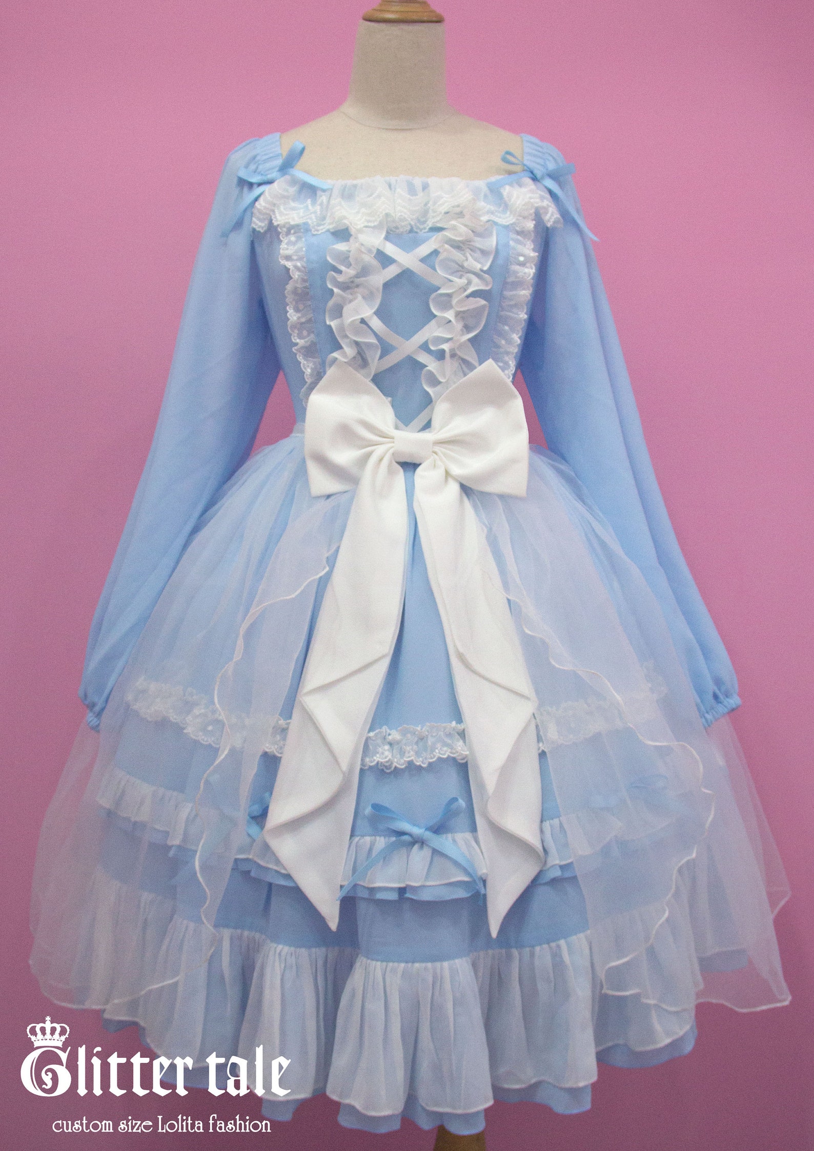 Custom Size and Colors- Sweet Classic Gothic Lolita Fashion Princess ...