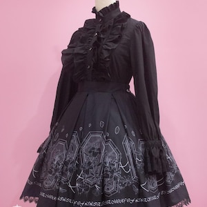 Custom Size EGL Gothic Fashion Lily Skirt - Etsy