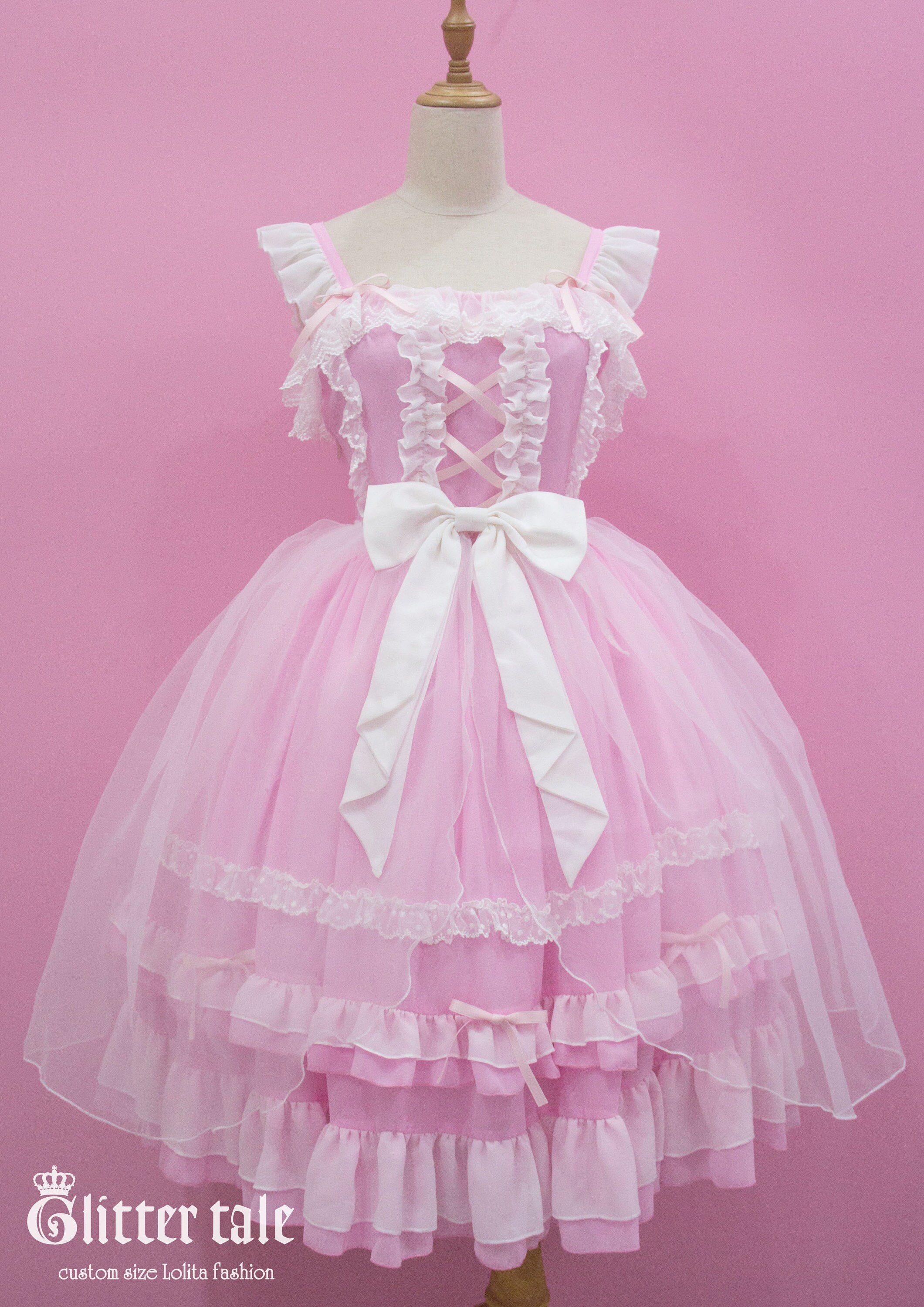 Custom Size and Colors- Sweet Classic Gothic Lolita Fashion Princess ...