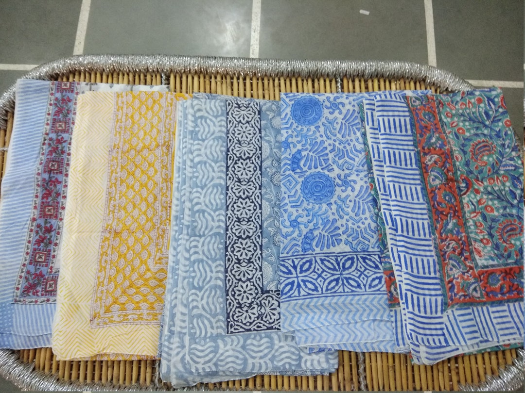 Cotton Hand Printed Sarong Pareo Women's Sarong Natural Vegetable Color ...