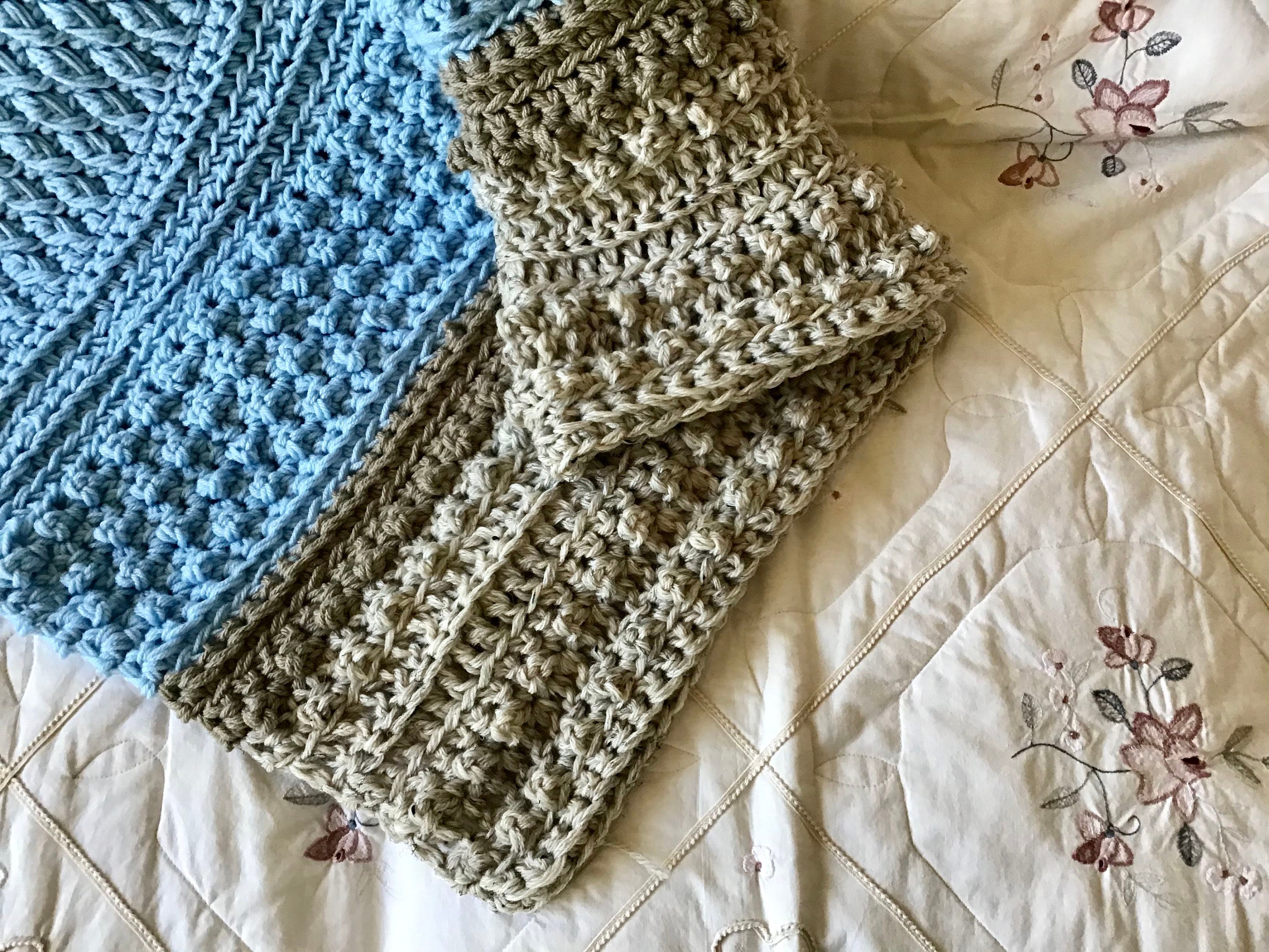 2 Crochet Throw Patterns. 2 PATTERNS FOR One Price. Instant Download ...