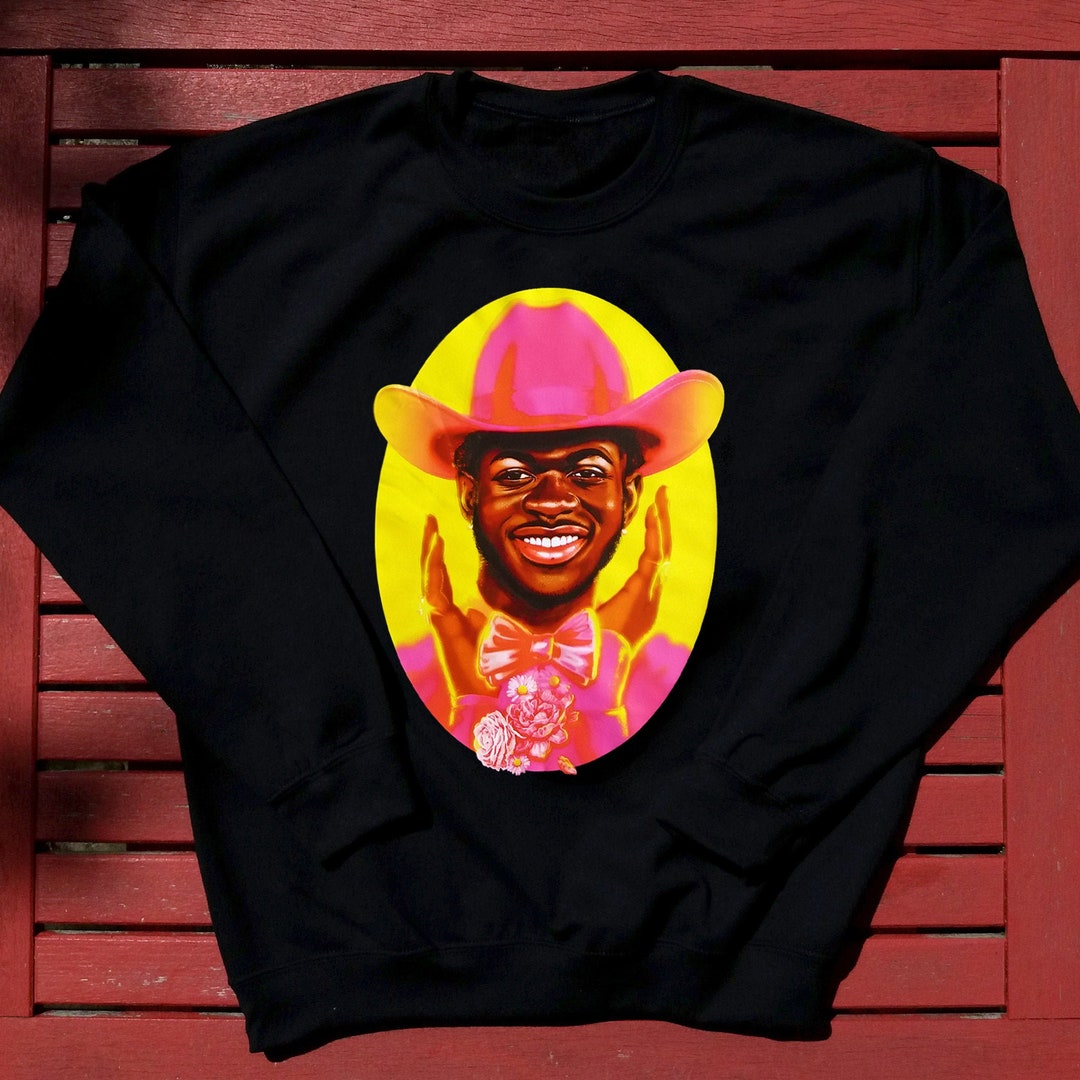 LIL NAS X Black Sweatshirt - Etsy