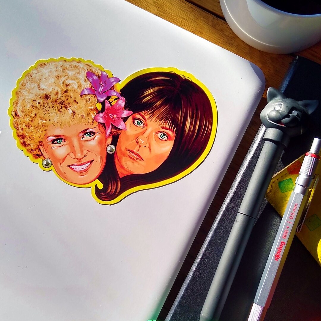 KATH & KIM Jumbo Sticker - Etsy