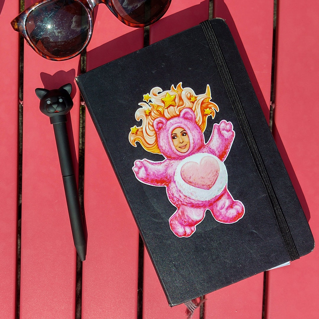 CHER BEAR Jumbo Sticker - Etsy