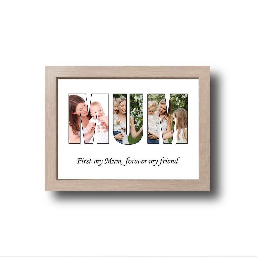 Mum Collage ,mother's Day Digital Collage , Christmas Gift Mom ,gift ...