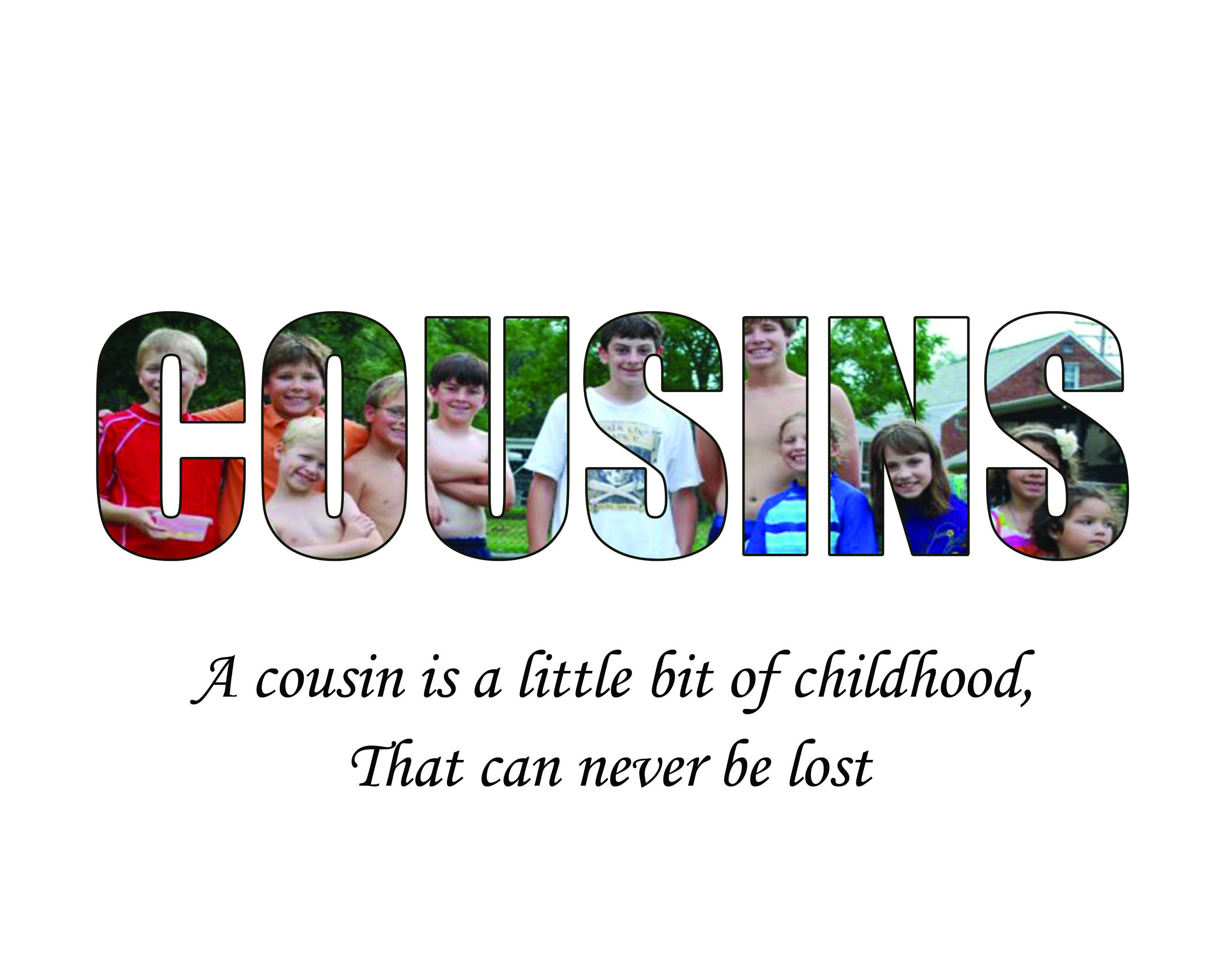 Cousins Digital Collage Cousins Print Cousins Crew - Etsy Canada