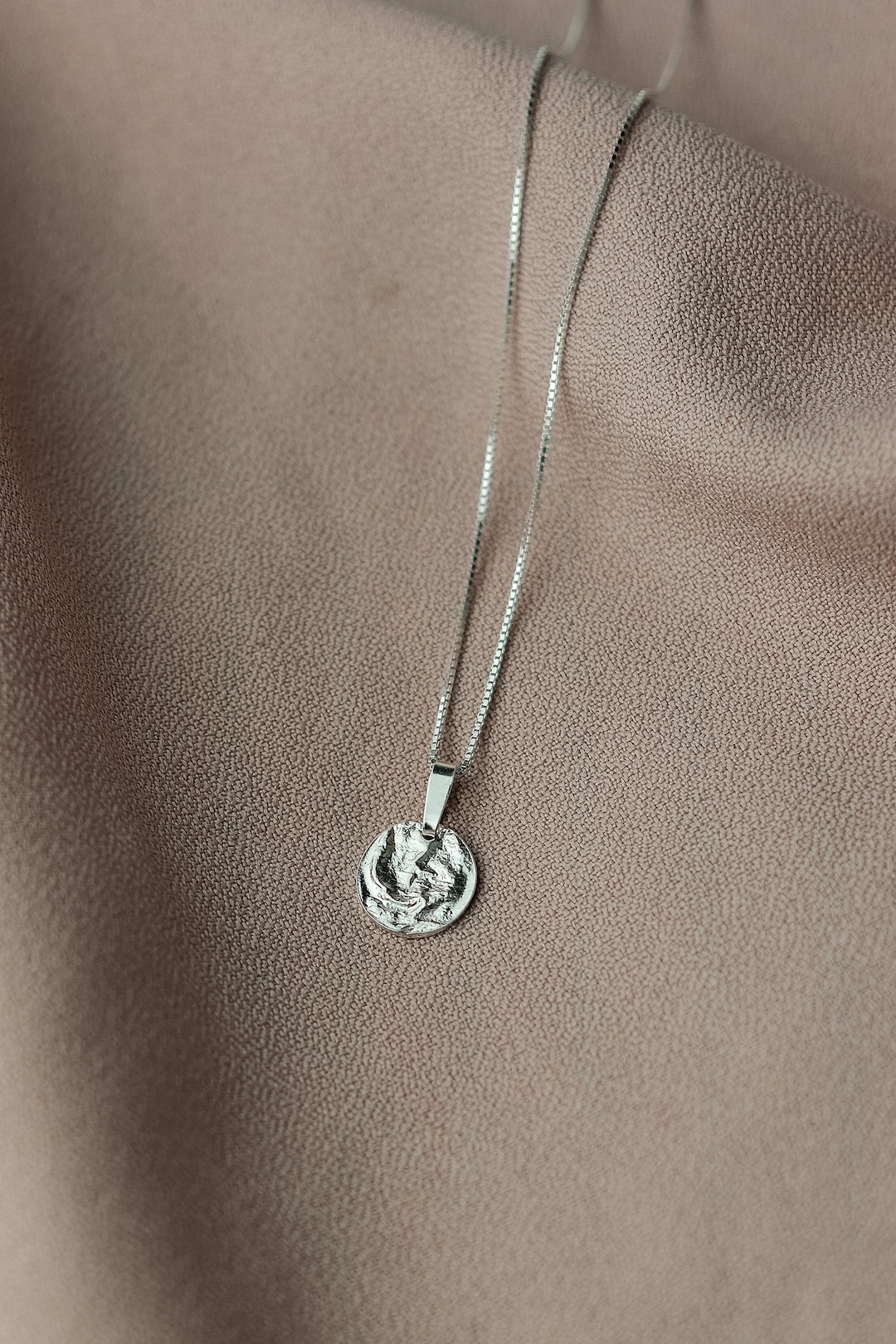 Dainty Silver Necklace Small Sterling Silver Necklace Delicate Layered ...