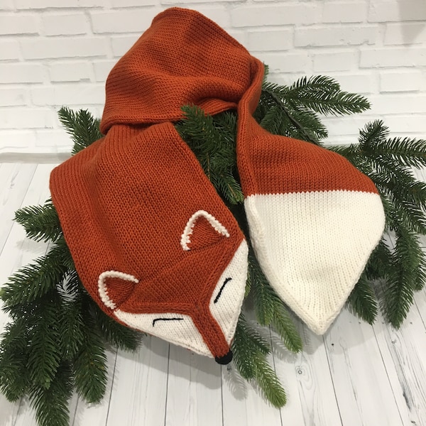 Fox Scarf - Etsy