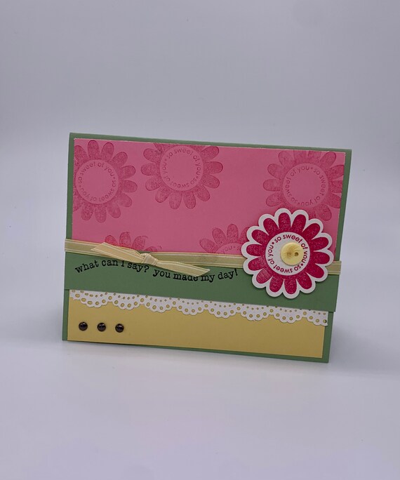 You make my day card | Etsy