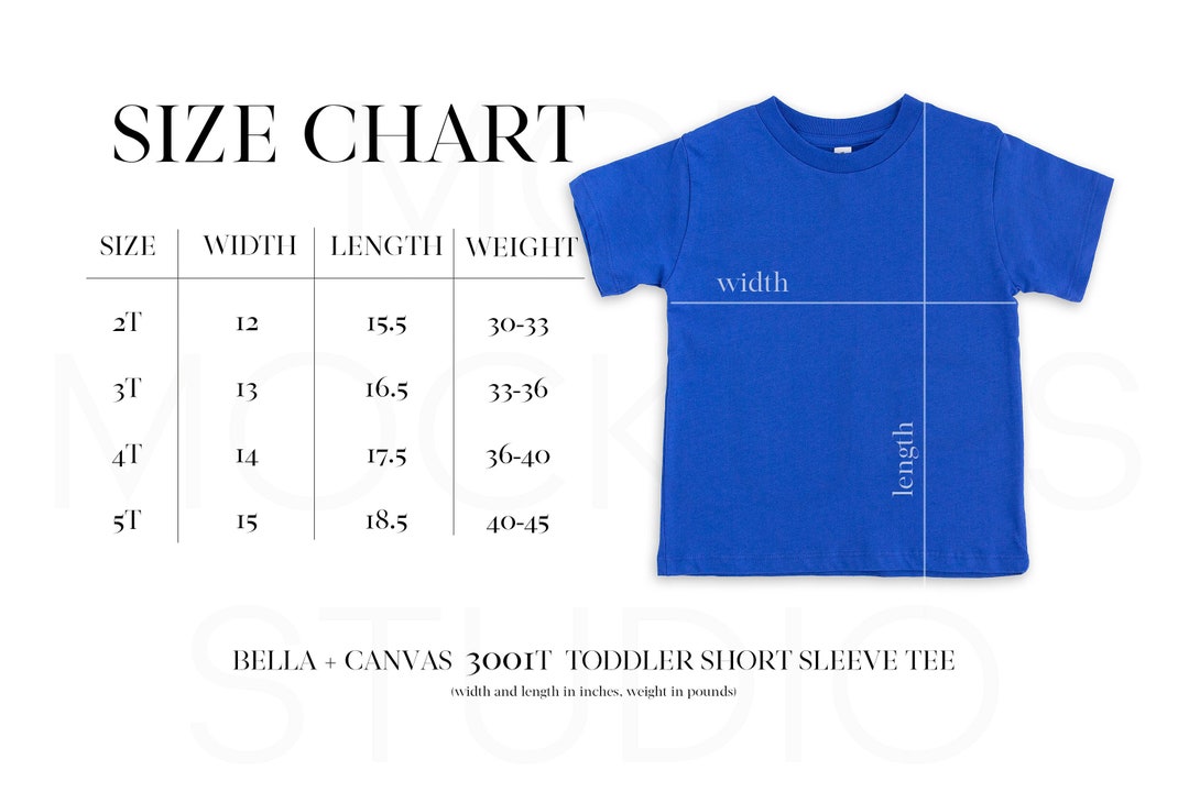 bella-canvas-size-chart-youth-size-chart-bella-3001t-bella-etsy