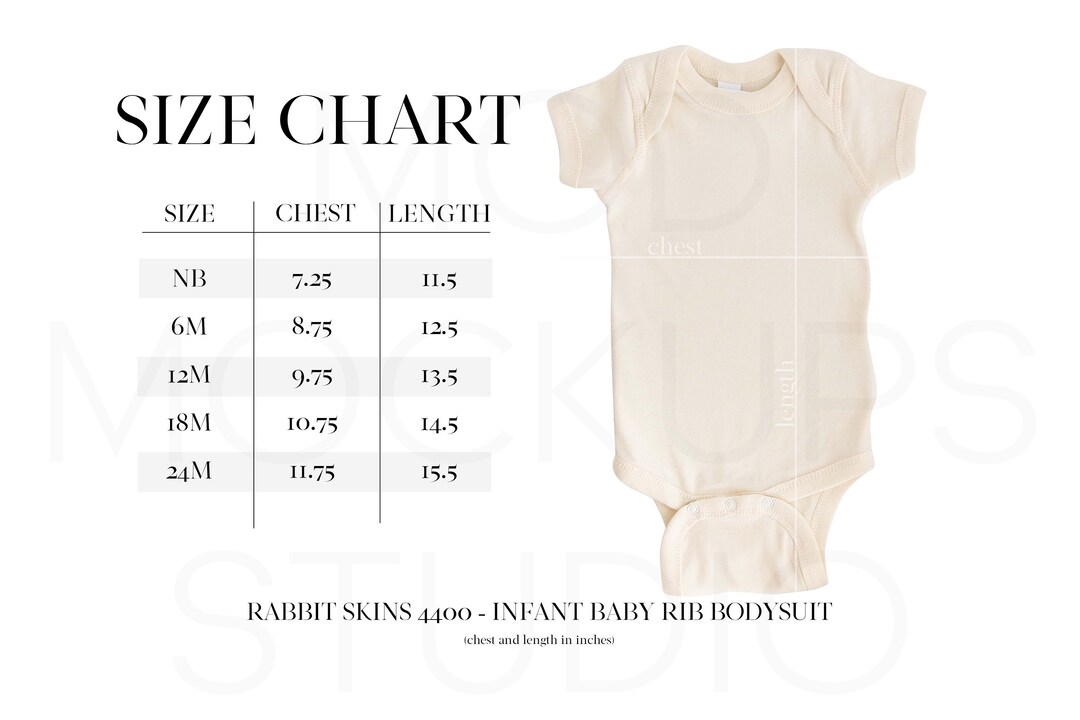 Rabbit Skins Sizes 4400 Size Chart Rabbit Skins Size Chart Rabbit Skins ...