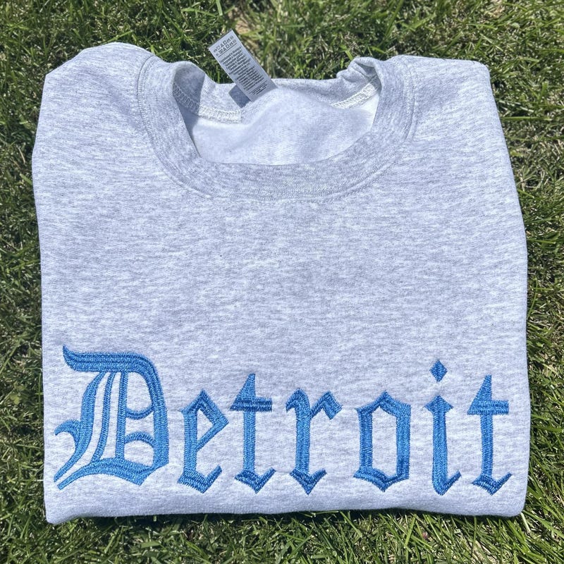 Detroit Embroidery - Etsy
