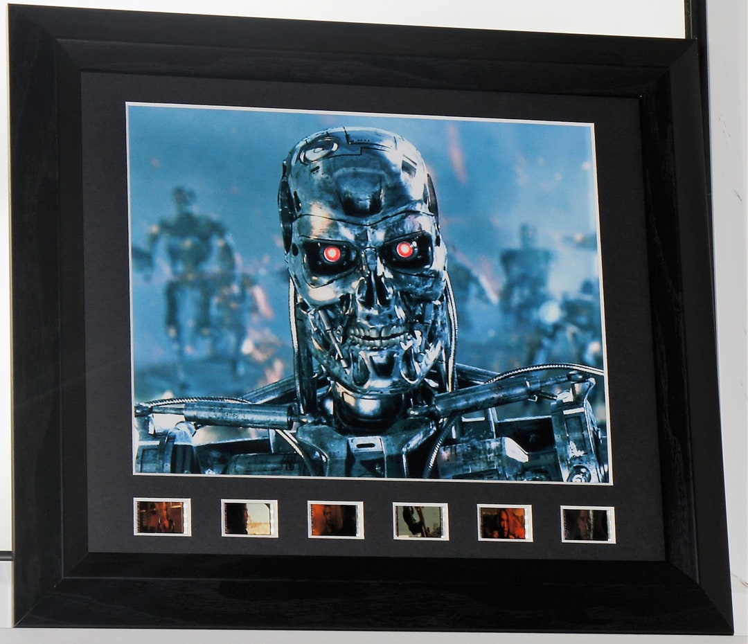 TERMINATOR 3 UNSIGNED Unique Item Guaranteed Authentic Hand Framed With ...
